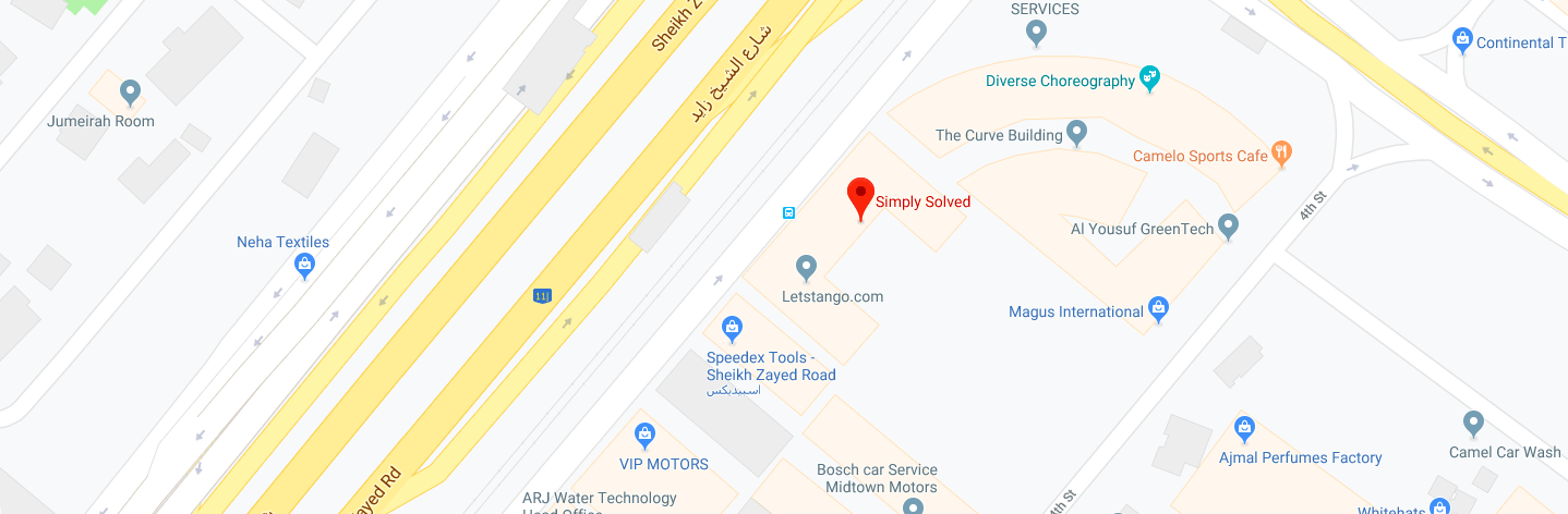 Contact Us - Simply Solved Dubai, UAE